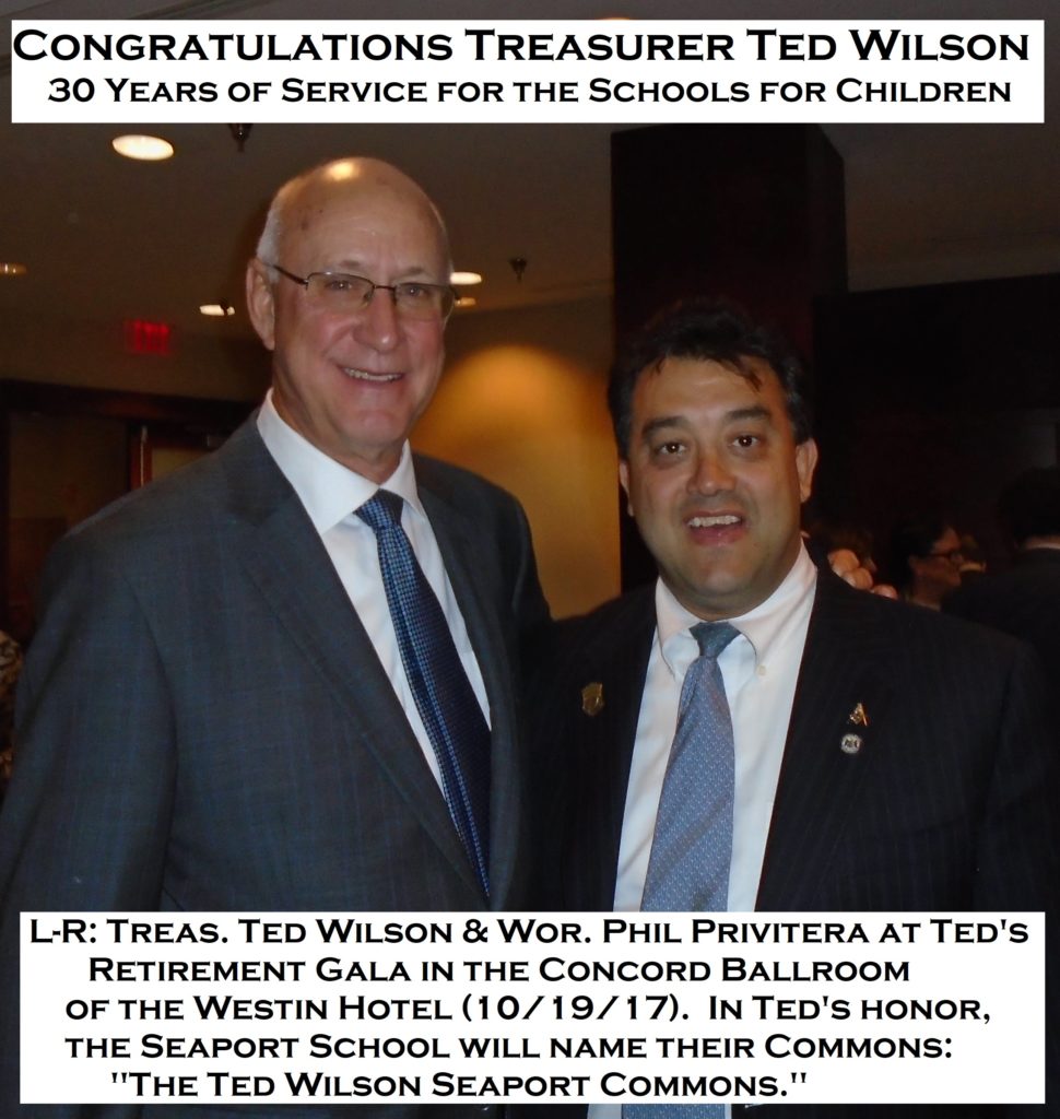 Ted Wilson honored for 30 years of Leadership in Education